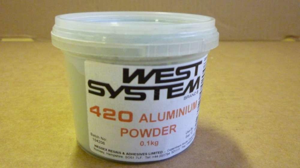 Aluminiumspulver 420. West System aluminiumspulver