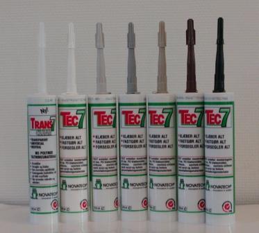 TEC7 Lim, Fuge- & Tætningsmasse 310 ml.