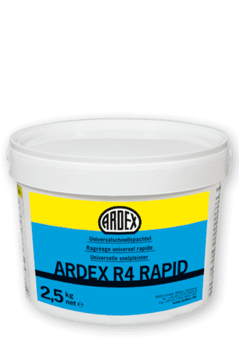 Ardex R4 Rapid. Universal hurtigspartel