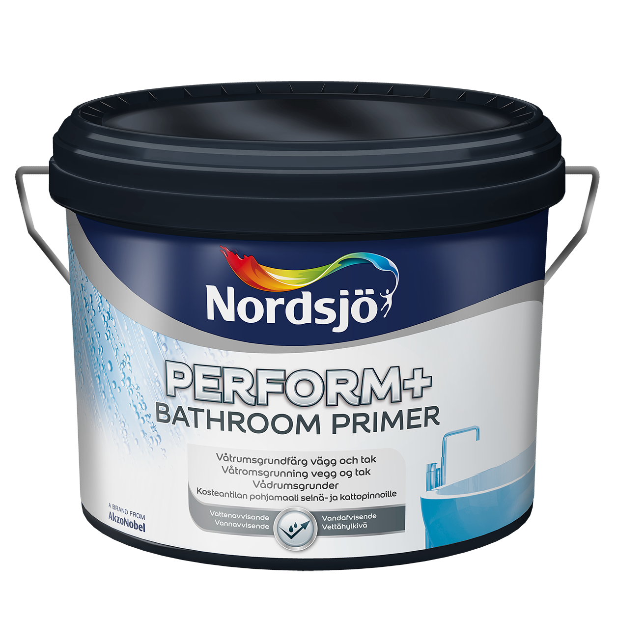 Perform+ Bathroom Primer 2½ L. Nordsjö grunder vådrum